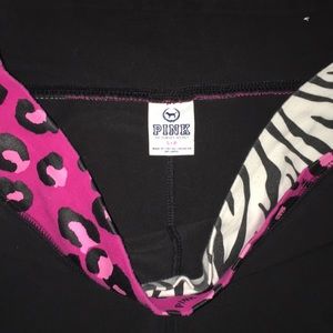 PINK Victoria's Secret | Pants & Jumpsuits | New Vfront Vs Crop Yoga ...
